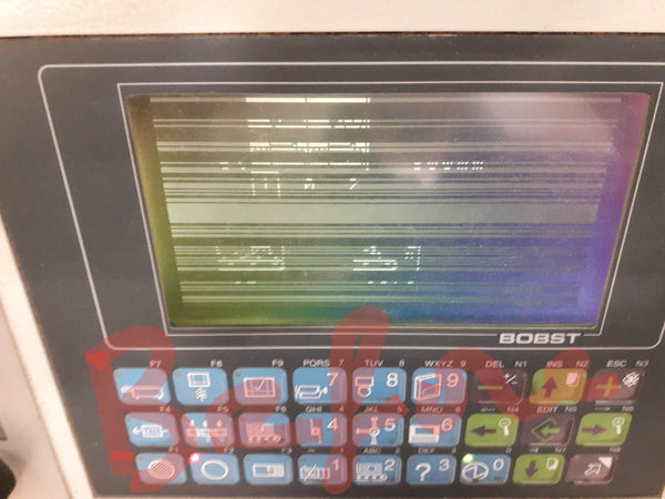 bobst cube monitor screen 734GY 234IU 741RQ 738CT 738CV (SAME DAY REPA ...