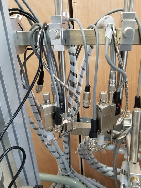 Hhs c1100 cold glue system 4 chanel 4 guns included for bobst or any f ...